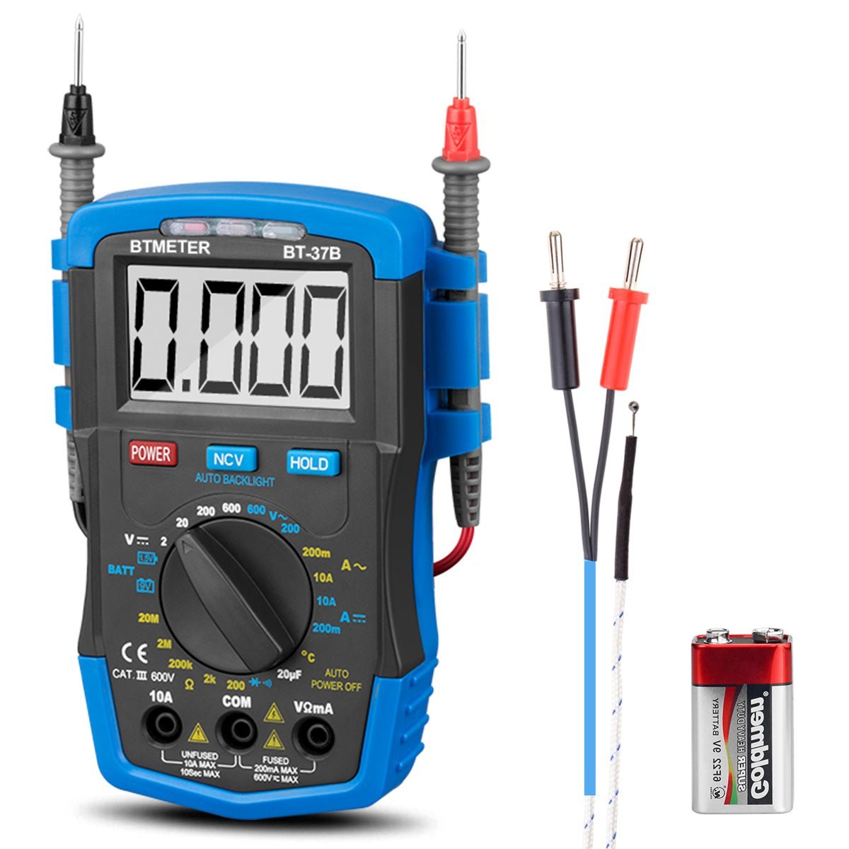 Digital Multimeter Resistance Capacitance Temperature