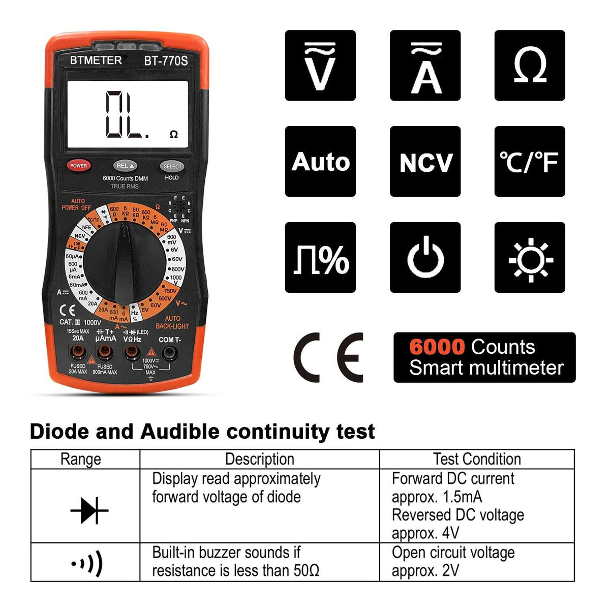 Multimeter Manual Ranging for Automotive Hobbyist Electrical Home