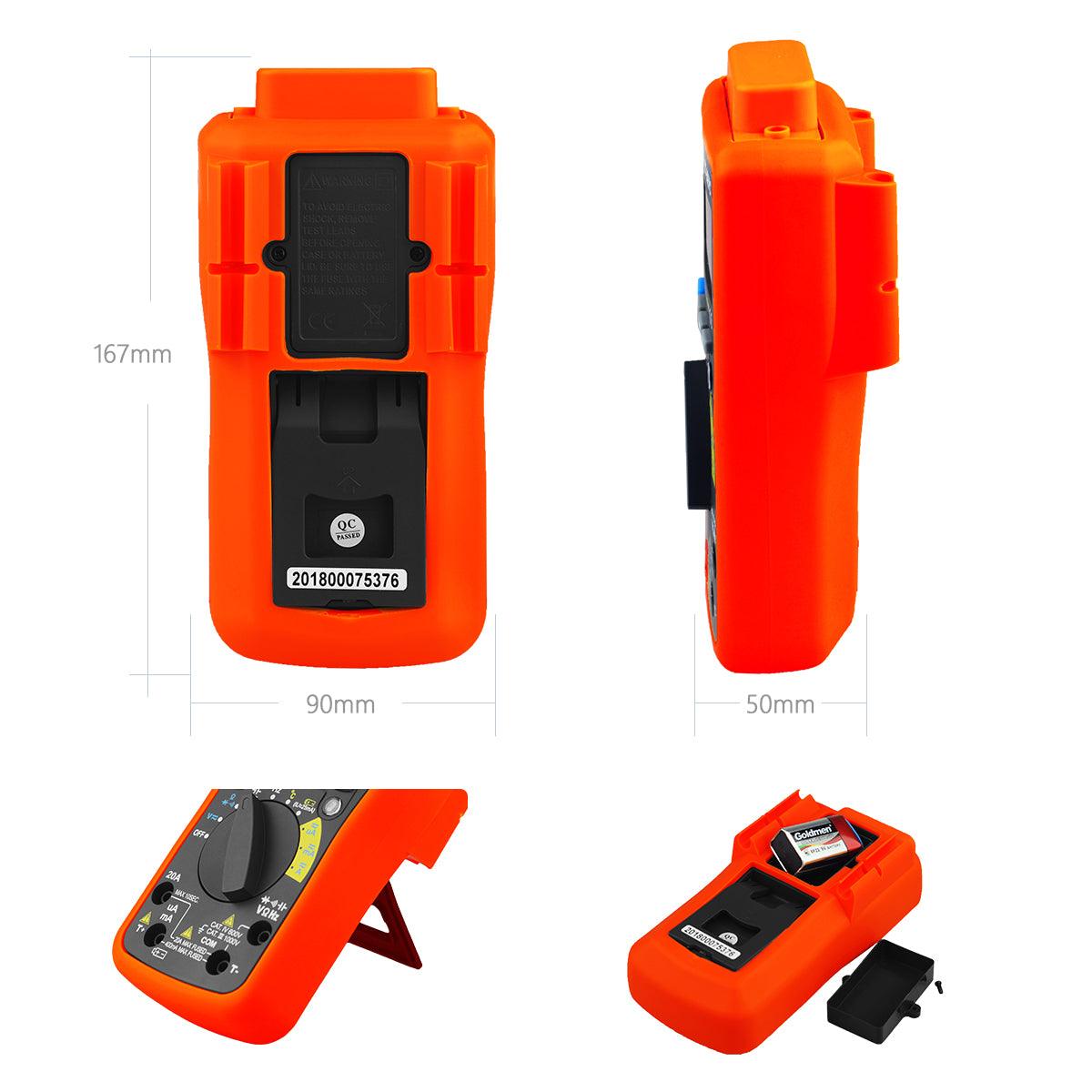 BTMETER BT-90EPC Digital Multimeter, w/ USB to PC Link Sync for Data ...